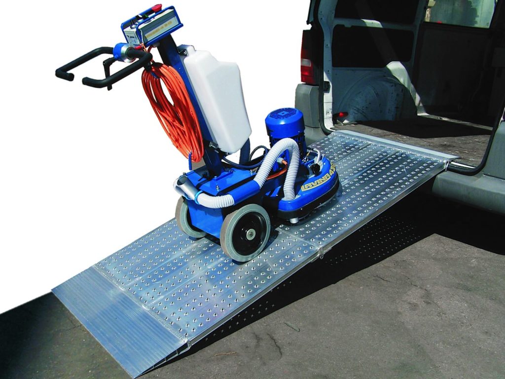 Verladerampe 2000 x 800 mm, Aluminium, faltbar – Brauchli